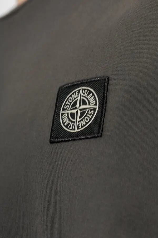 Stone Island T-shirt With Logo Patch