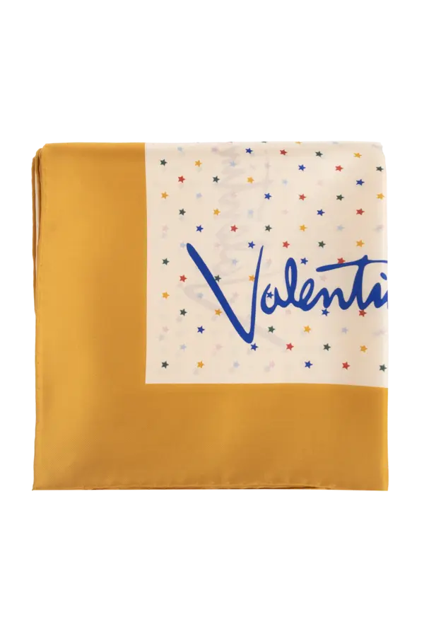 Valentino Garavani Silk Scarf With Print - Multicolour
