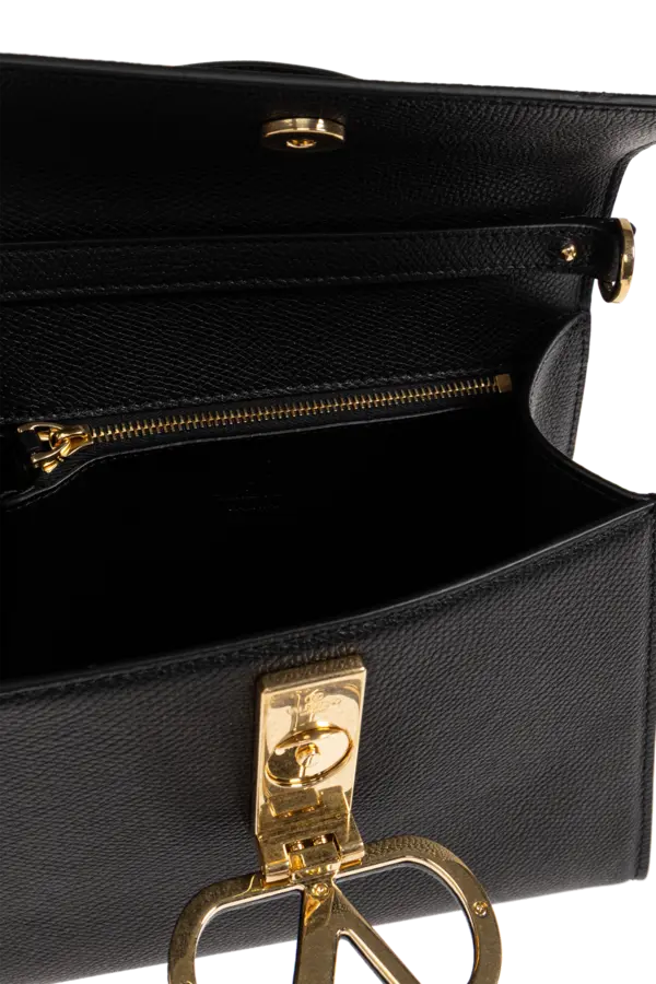 Valentino Garavani Leather Bag With Logo