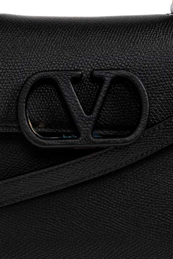 Valentino Garavani Leather Bag With Logo