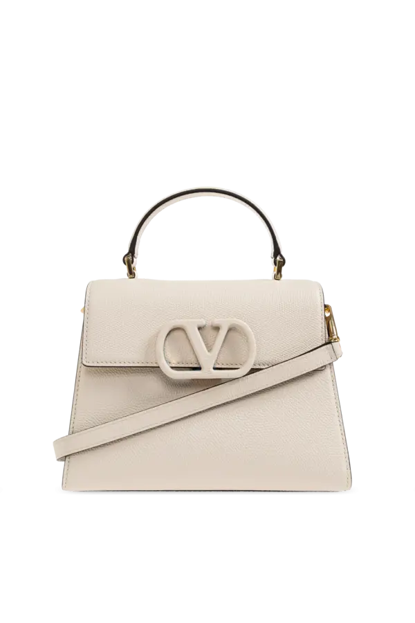Valentino Garavani Leather Bag With Logo