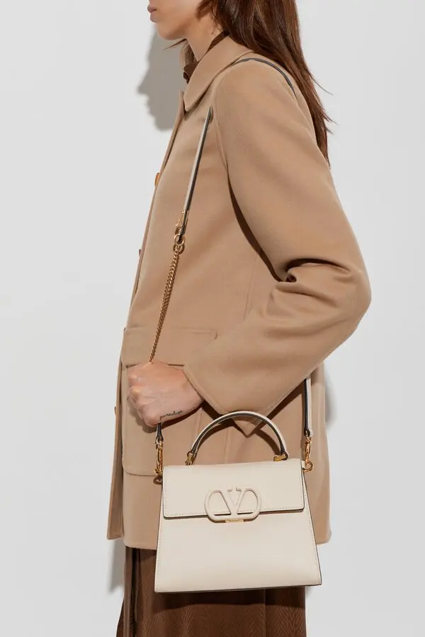 Valentino Garavani Leather Bag With Logo