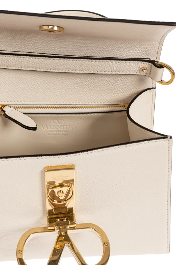 Valentino Garavani Leather Bag With Logo