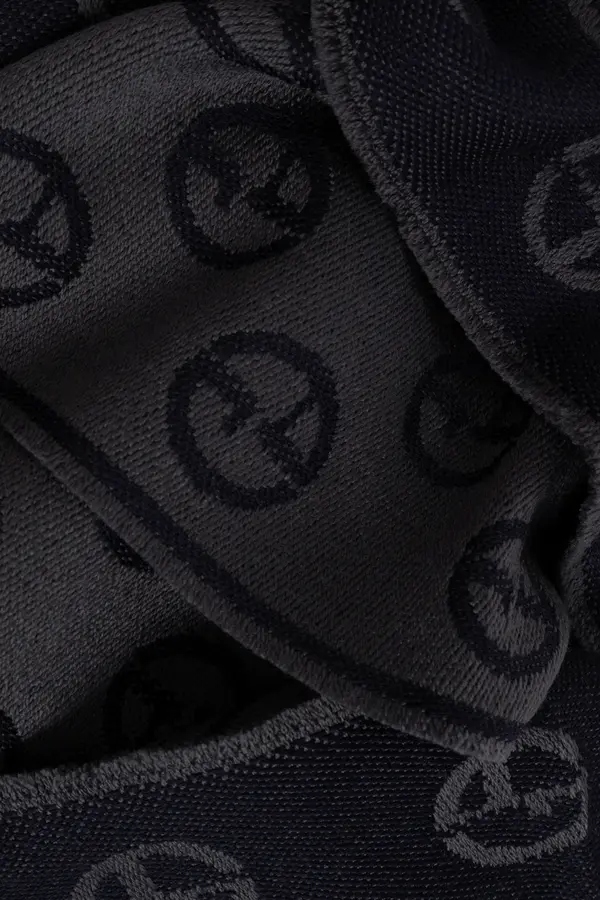 Giorgio Armani Wool Scarf With Monogram