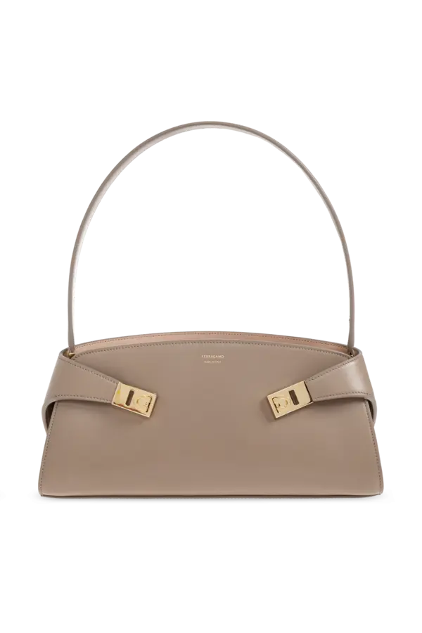 FERRAGAMO Hug Bag - Beige