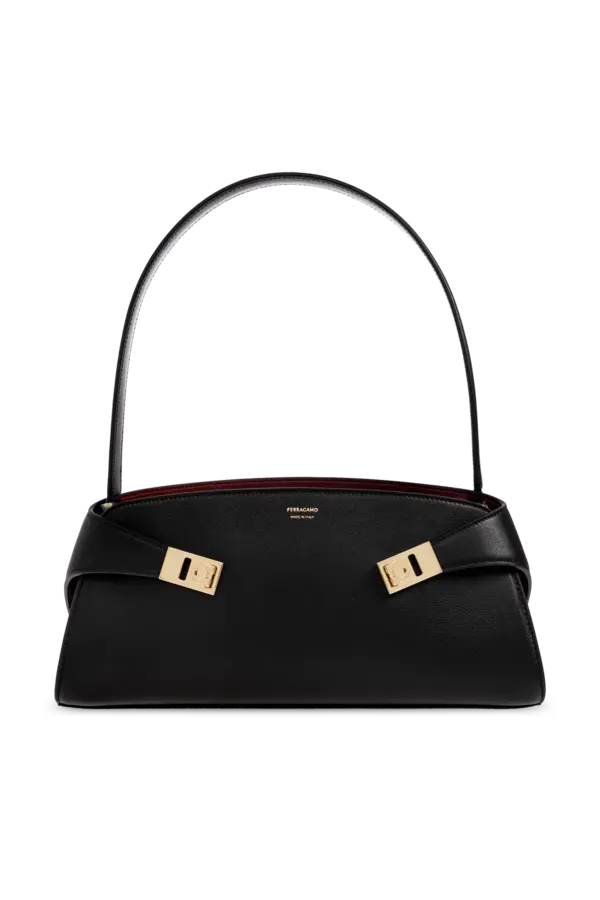 FERRAGAMO Hug Bag - Black