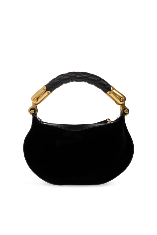 Balmain Velvet Bag "ebene Mini