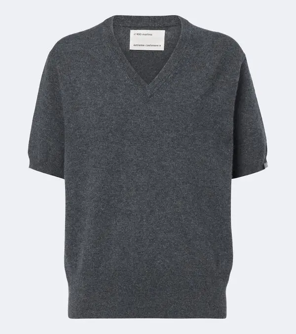 Extreme Cashmere N°490 Martina Cashmere-blend Sweater - Grey