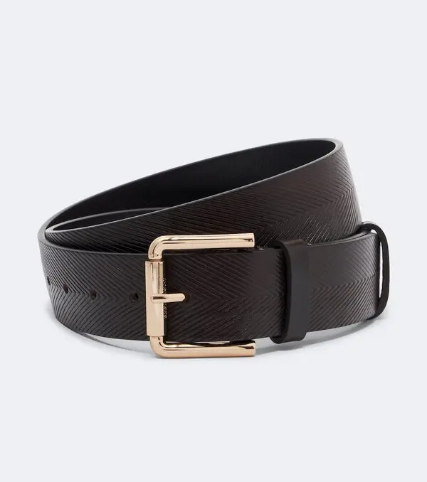 Max Mara Leather Belt - Brown