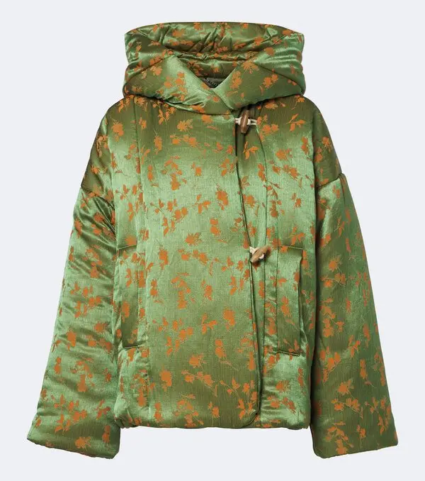 Dries Van Noten Floral Puffer Jacket