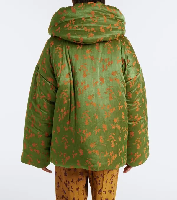 Dries Van Noten Floral Puffer Jacket