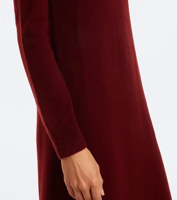 Max Mara Wool And Cashmere Polo Dress