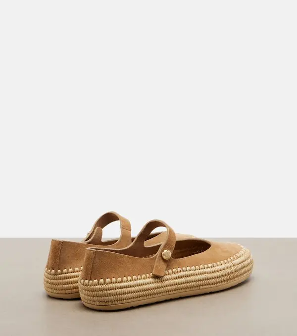 Loewe Paula's Ibiza Rio Suede Espadrilles