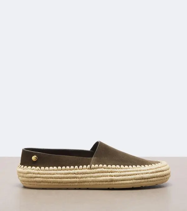 Loewe Rio Suede Espadrilles - Brown