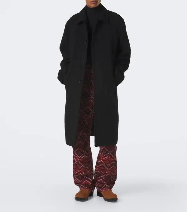 Dries Van Noten Wool-blend Coat