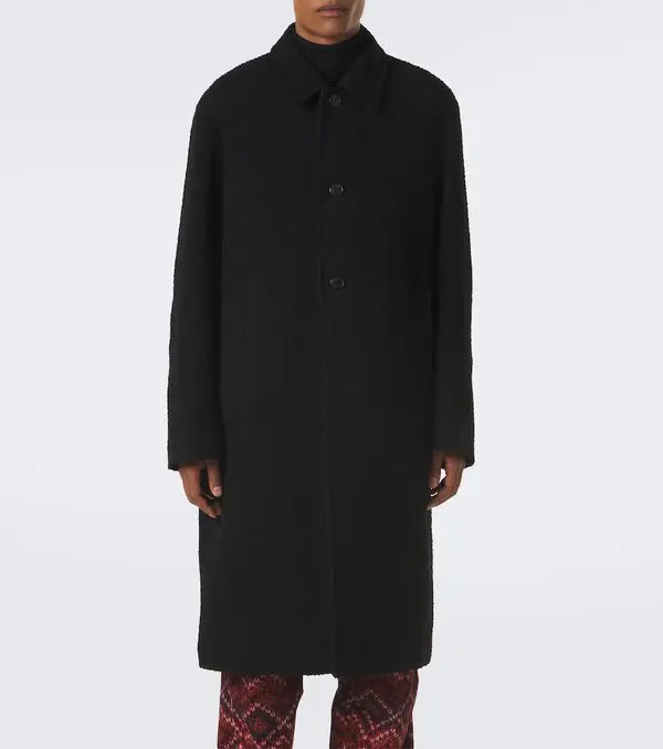 Dries Van Noten Wool-blend Coat