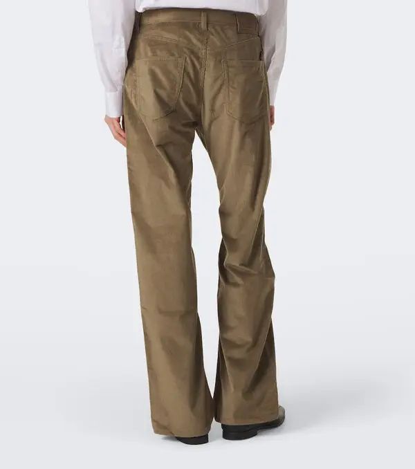 Etro Cotton Corduroy Straight-leg Pants