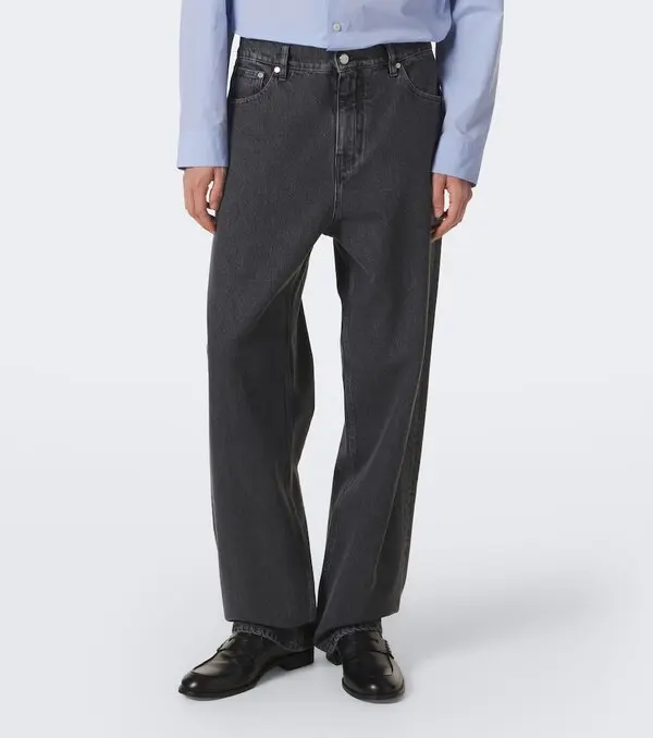 JIL SANDER Mid-rise Wide-leg Jeans