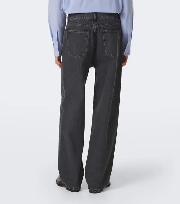 JIL SANDER Mid-rise Wide-leg Jeans