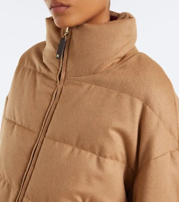 Max Mara Reversible Camel Hair Down Jacket