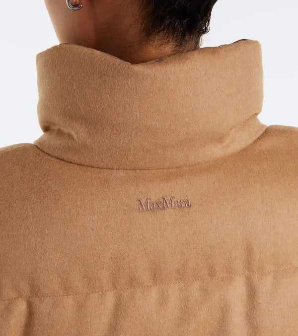Max Mara Reversible Camel Hair Down Jacket