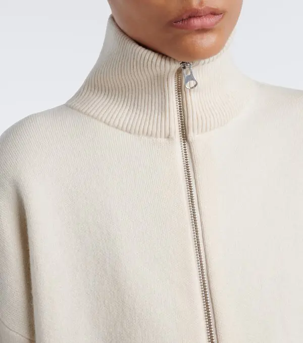 Extreme Cashmere N°385 Xtra Cute Cashmere Jacket - White