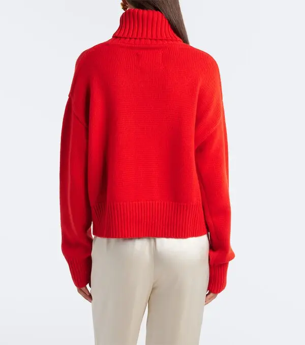 Extreme Cashmere N�434 Crop Xtra Cashmere Turtleneck Sweater