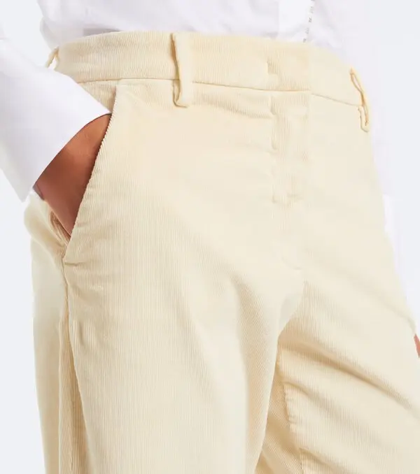 Eleventy Tapered Cotton-blend Pants