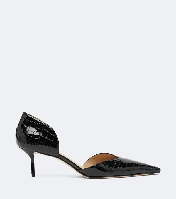 Victoria Beckham Angle D'orsay Pumps - Black