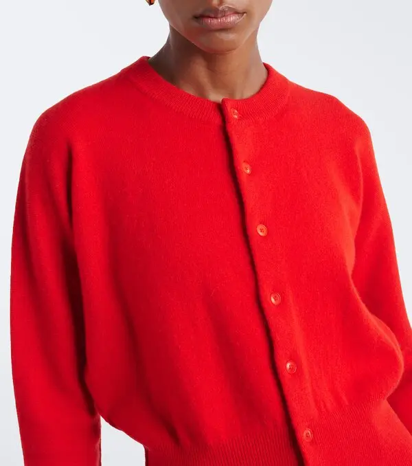 Extreme Cashmere N°257 Blouson Cardigan - Red