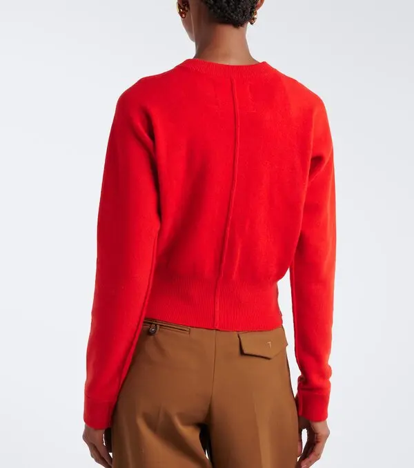 Extreme Cashmere N°257 Blouson Cardigan - Red