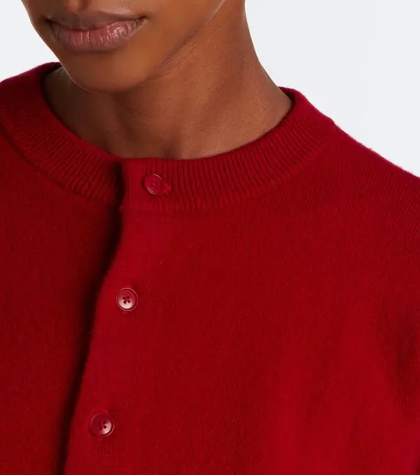 Extreme Cashmere N°257 Blouson Cardigan - Red