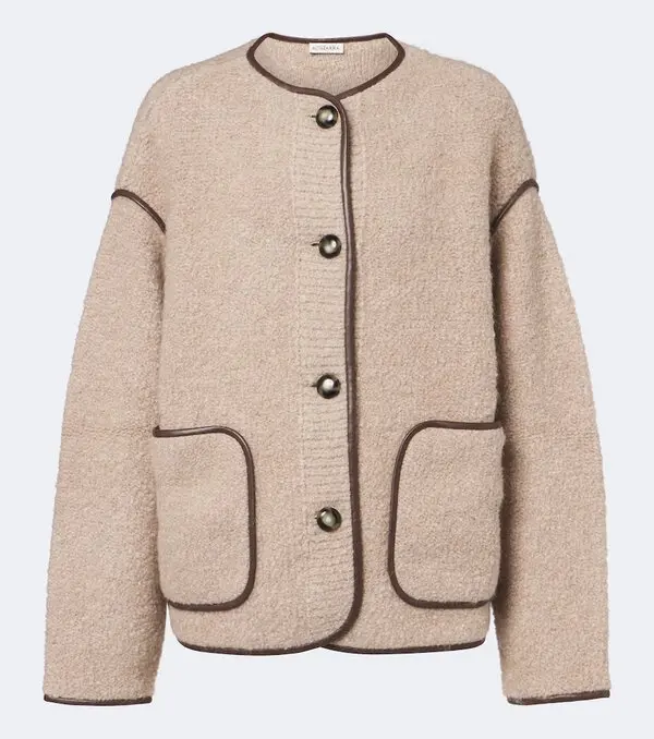 Altuzarra Irving Alpaca-blend Jacket - Beige