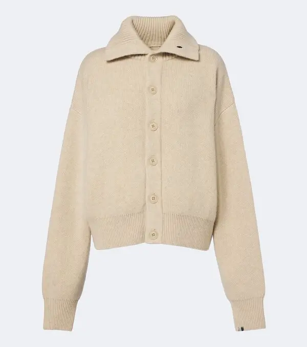 Extreme Cashmere N°377 Clement Cashmere Cardigan - Beige