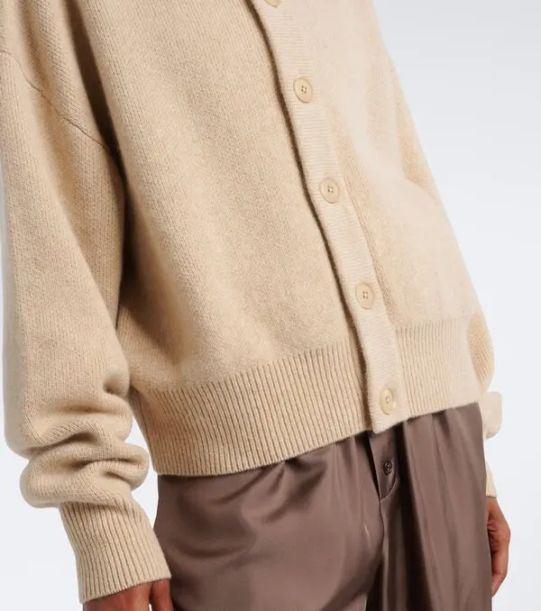 Extreme Cashmere N°377 Clement Cashmere Cardigan - Beige