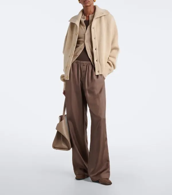 Extreme Cashmere N°377 Clement Cashmere Cardigan - Beige