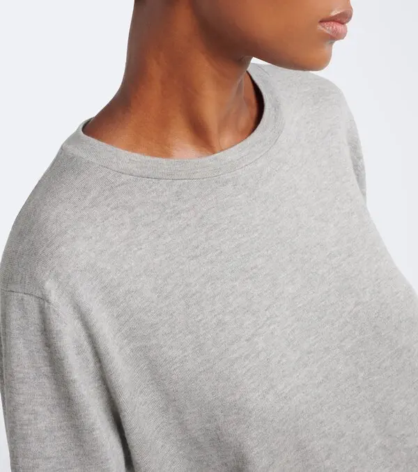 Extreme Cashmere N°500 Jones Cotton And Cashmere Top