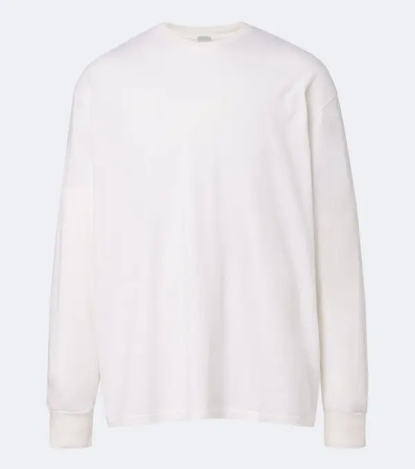 A.PRESSE Cotton And Cashmere T-shirt - White