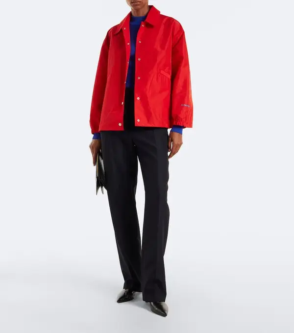 JIL SANDER Technical Jacket - Red