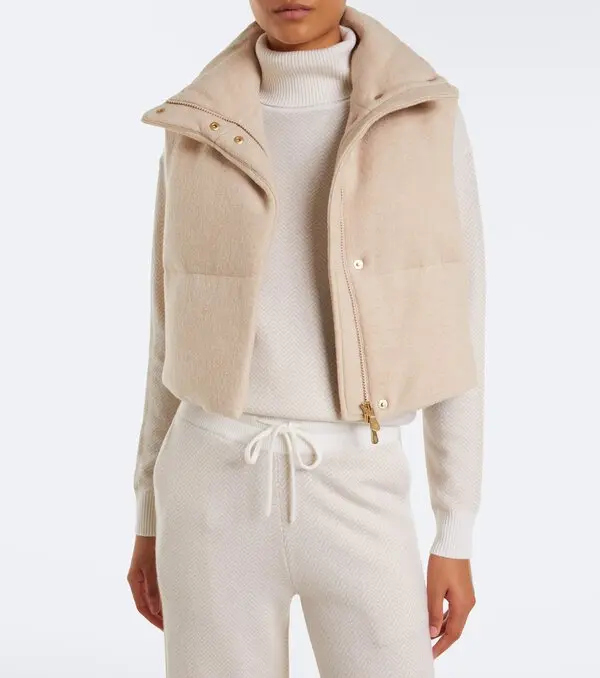 Eleventy Wool Down Vest