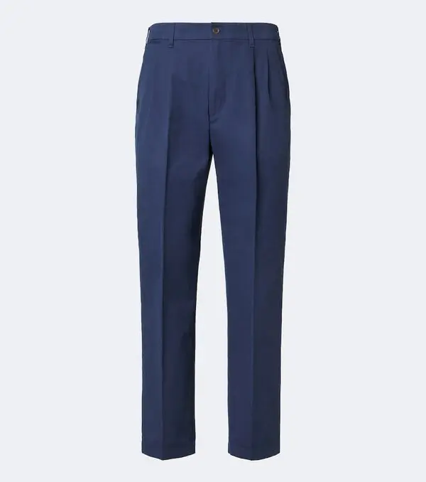 Dunhill Cotton Twill Straight Chinos