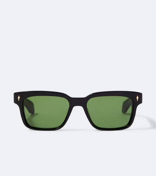 JACQUES MARIE MAGE Molino Square Sunglasses - Black