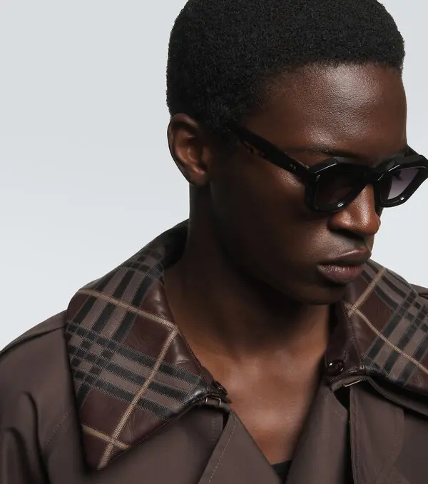 JACQUES MARIE MAGE Eichler Square Sunglasses - Black