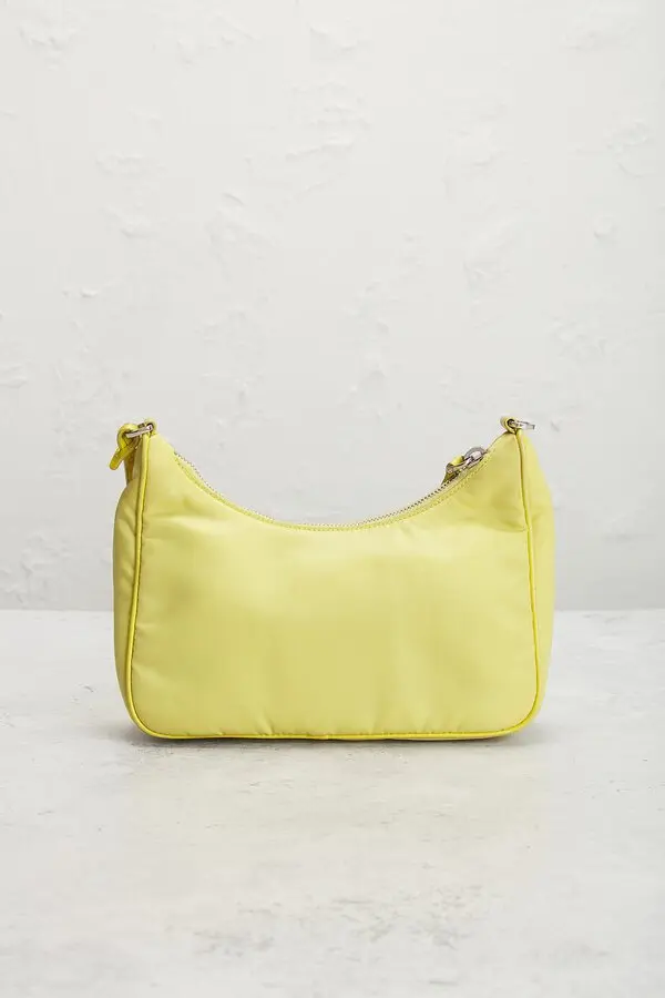 Prada Re-edition 2005 Re-nylon Shoulder Bag - Yellow