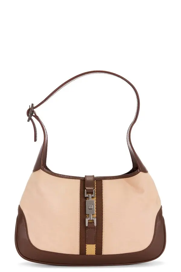 Gucci Jackie Hobo Bag In Brown - Neutral