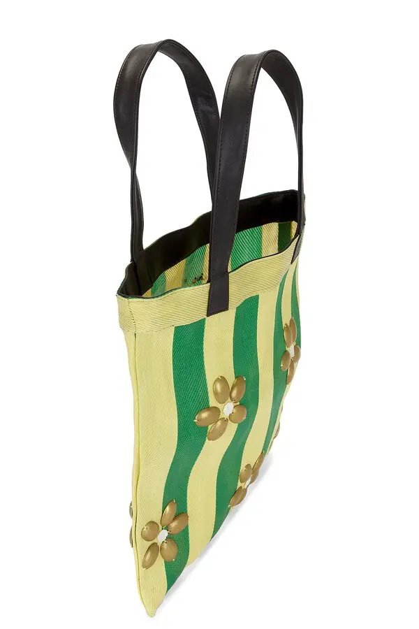 Chan Luu Tote Bag With Embellished Floral Detail