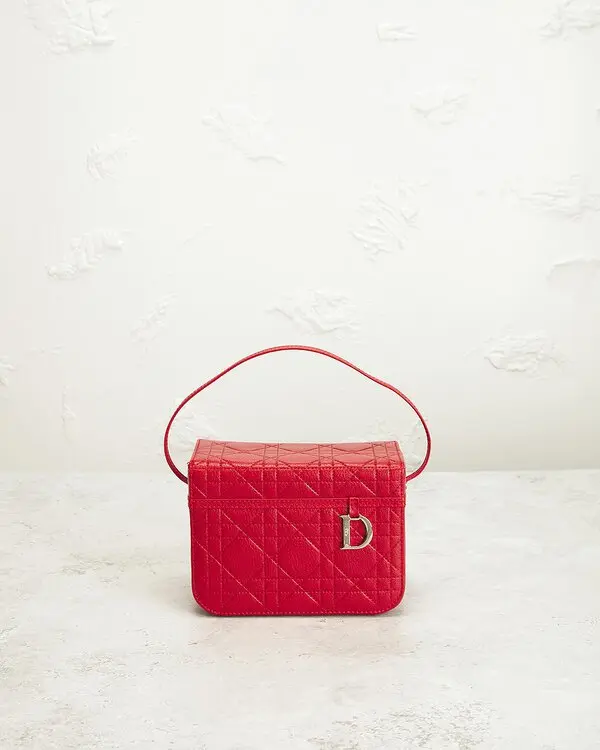 FWRD RENEW Dior Cannage Vanity Bag