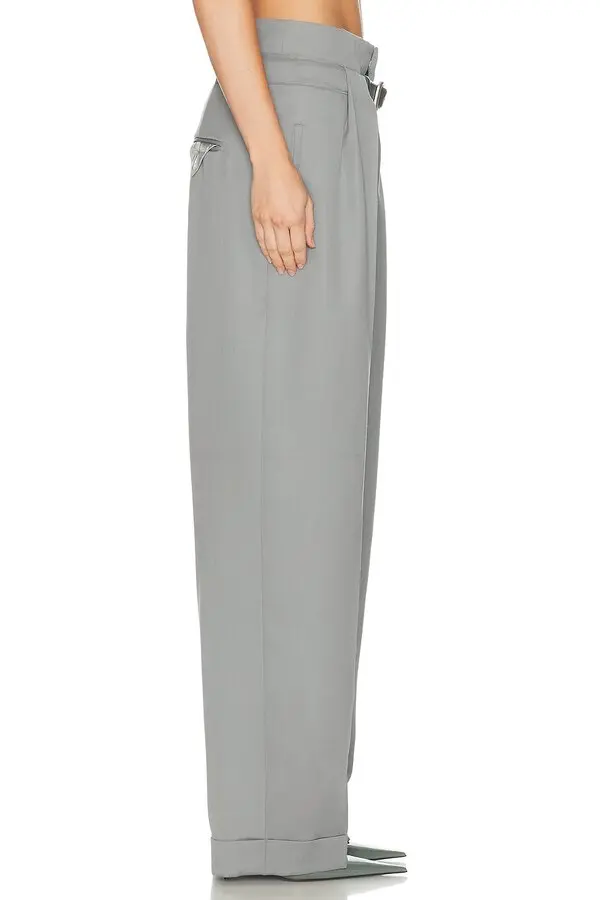 Attico Long Belted Pant