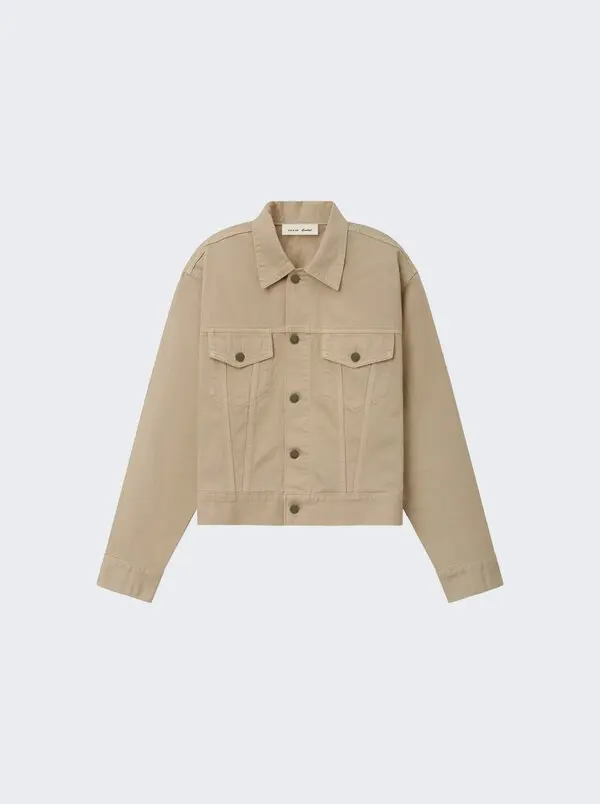 Fear Of God Classic Overdyed Denim Jacket - Brown
