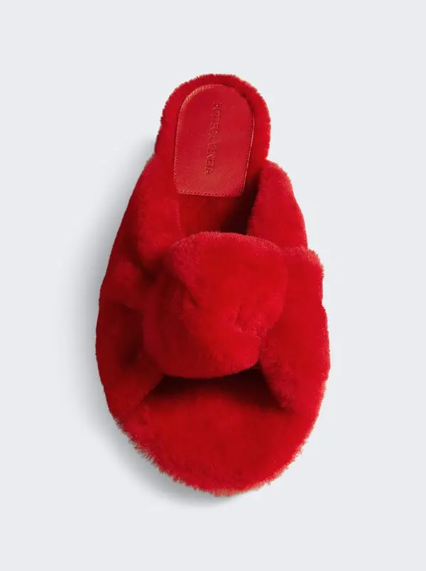 Bottega Veneta Kitten Heel Mule Sandal